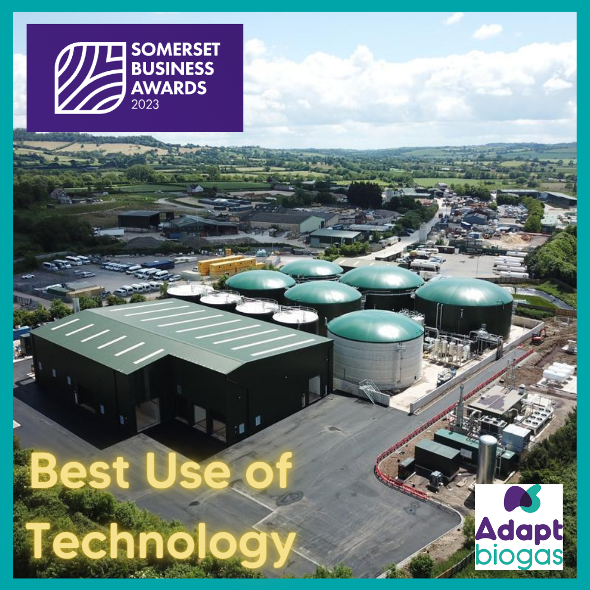 Awards shortlist for Evercreech plant - Adapt Biogas