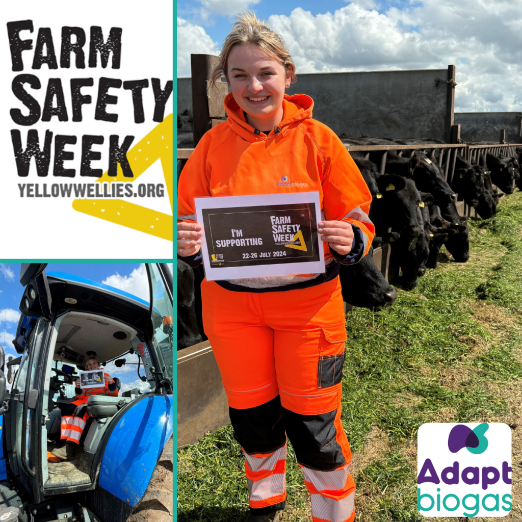 Farm Safety Week 2024 on Somerset Farm - Adapt Biogas